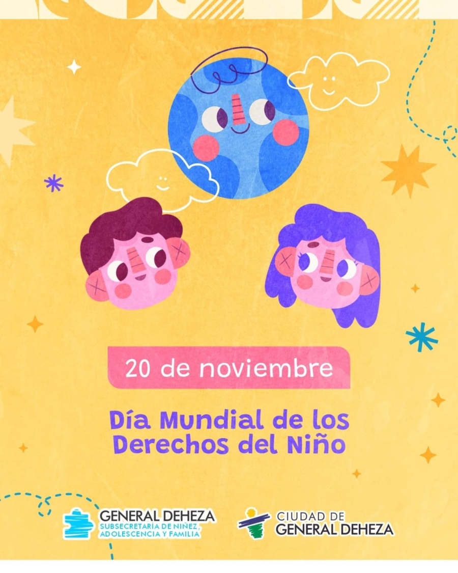 Día Universal de los Derechos del Niño: 20 de noviembre